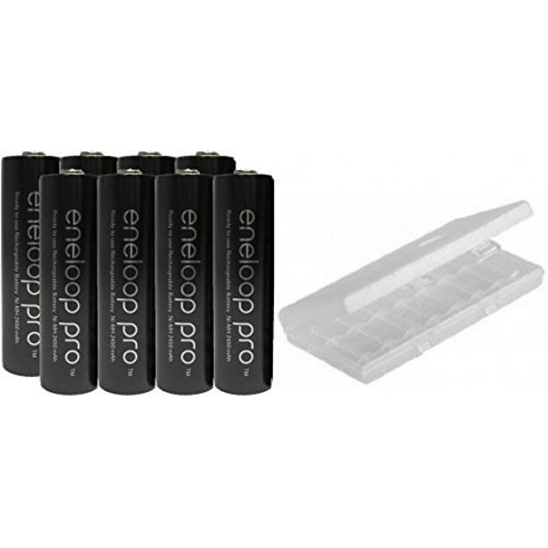 8 AA Panasonic Eneloop Pro (Replace sanyo XX) NiMH 2550mAh Rechageable ...