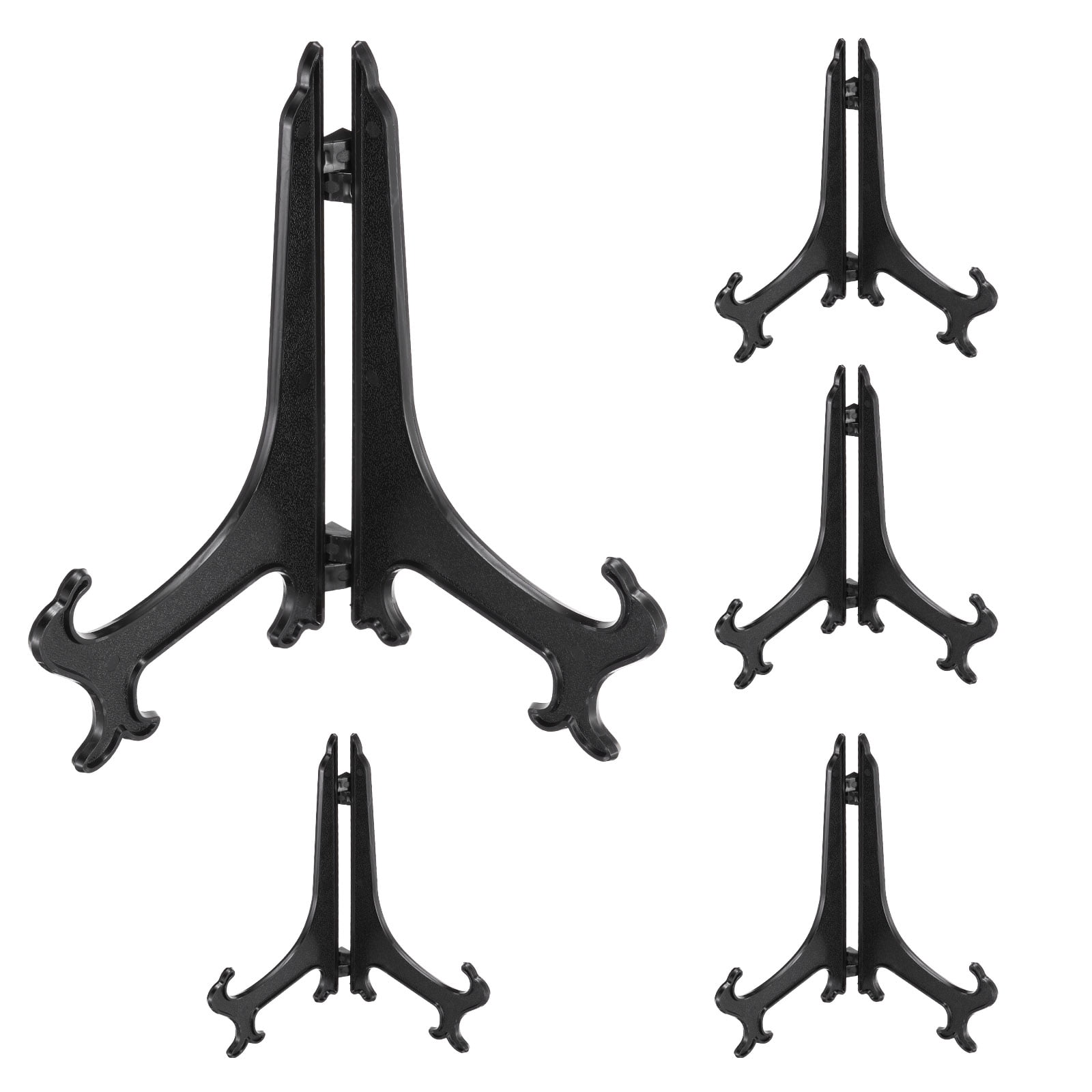 8" Acrylic Plate Stands for Display Stand Plate Holder Black 5Pcs ...