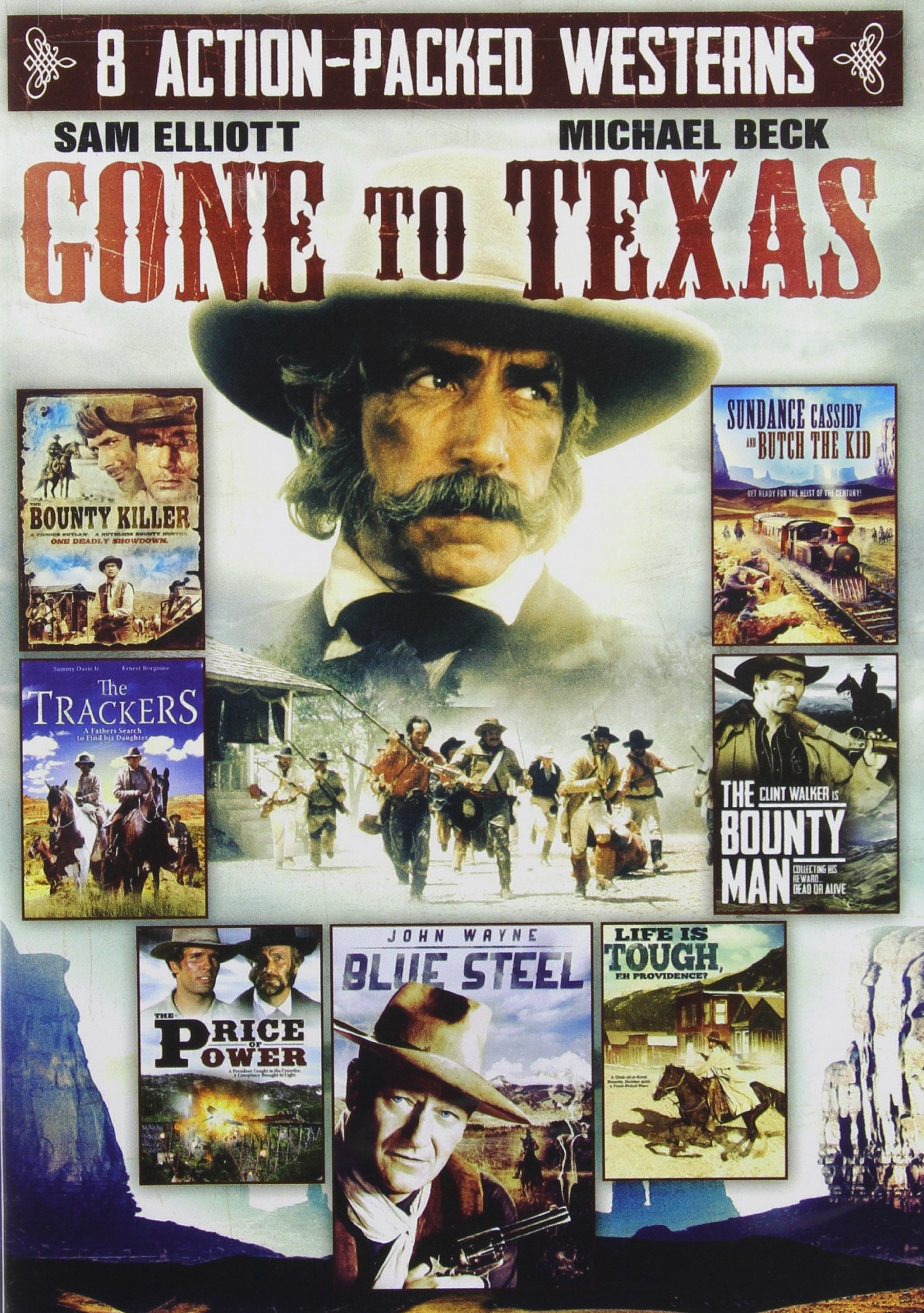 8 Action-Packed Westerns Sam Elliot DVD - Walmart.com