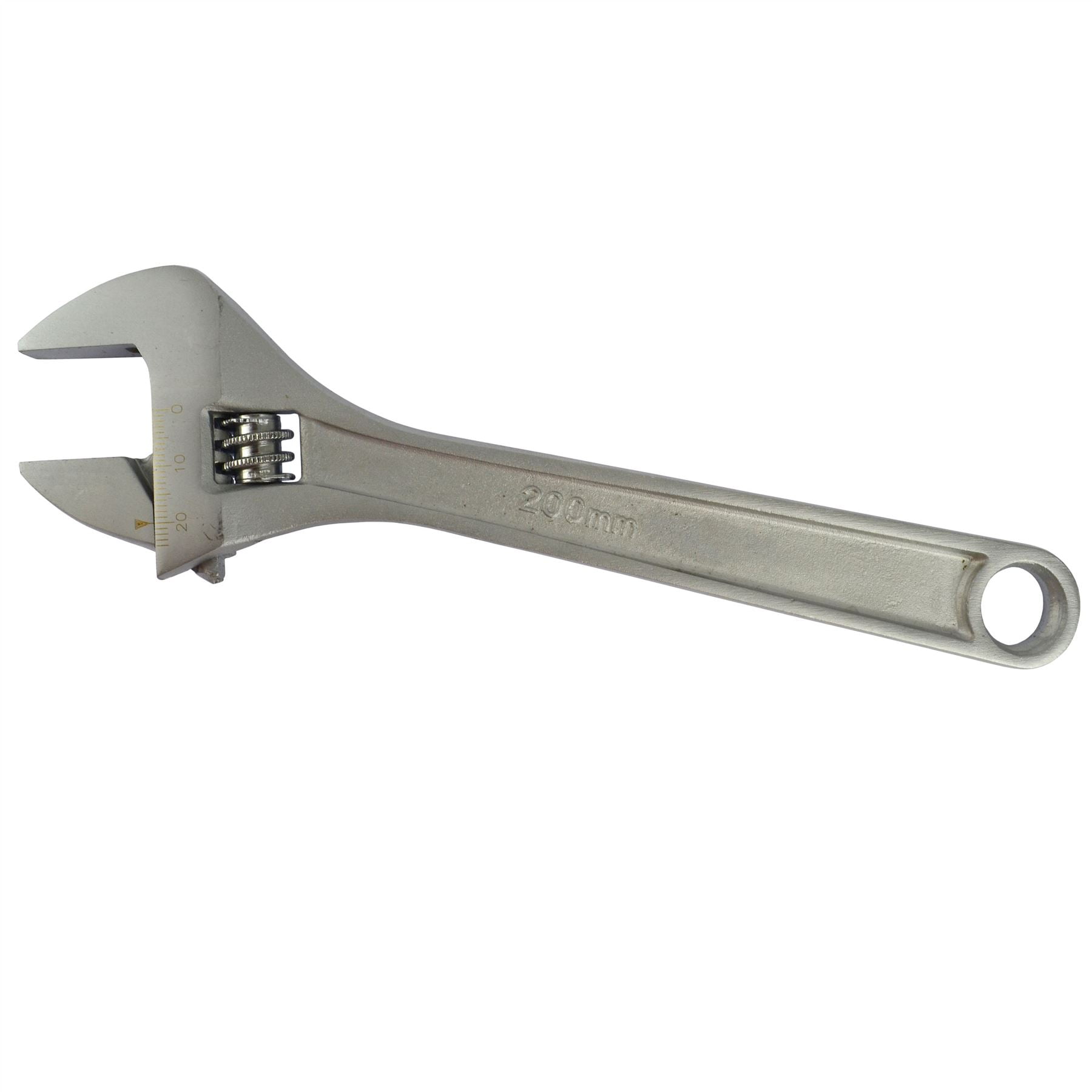 8" Adjustable Spanner / Wrench Monkey Pipe Plumbers Opening Range 0 ...