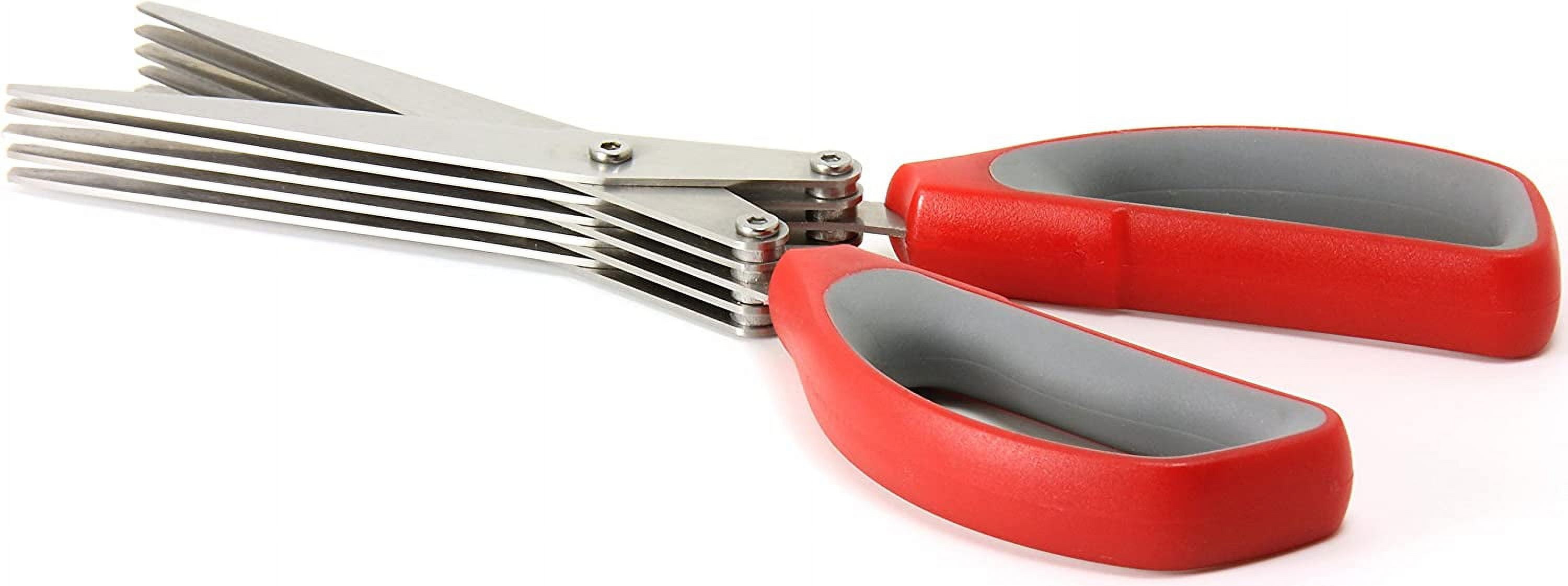 8" All Purpose Shredder Scissor, Red - Walmart.com