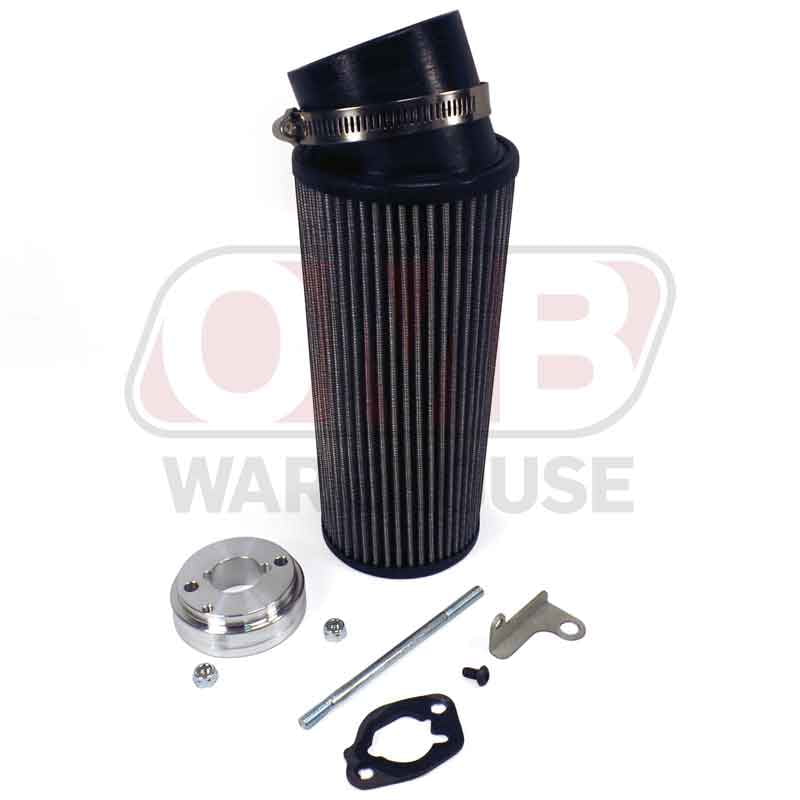 8" Angled Air Filter Intake Kit Predator 212cc Tillotson 212 GX200 ...