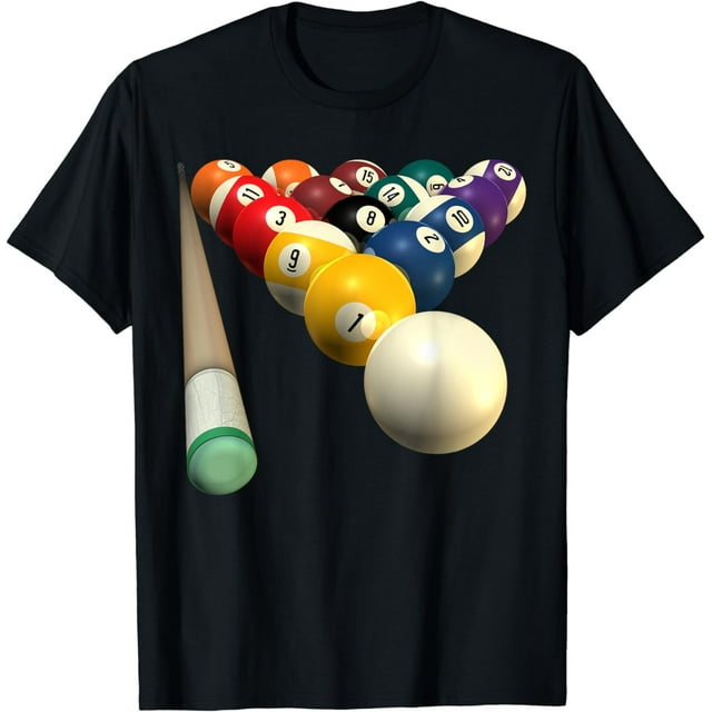 8-Ball Pool Team Bar League Billiards Men Women T-Shirt - Walmart.com