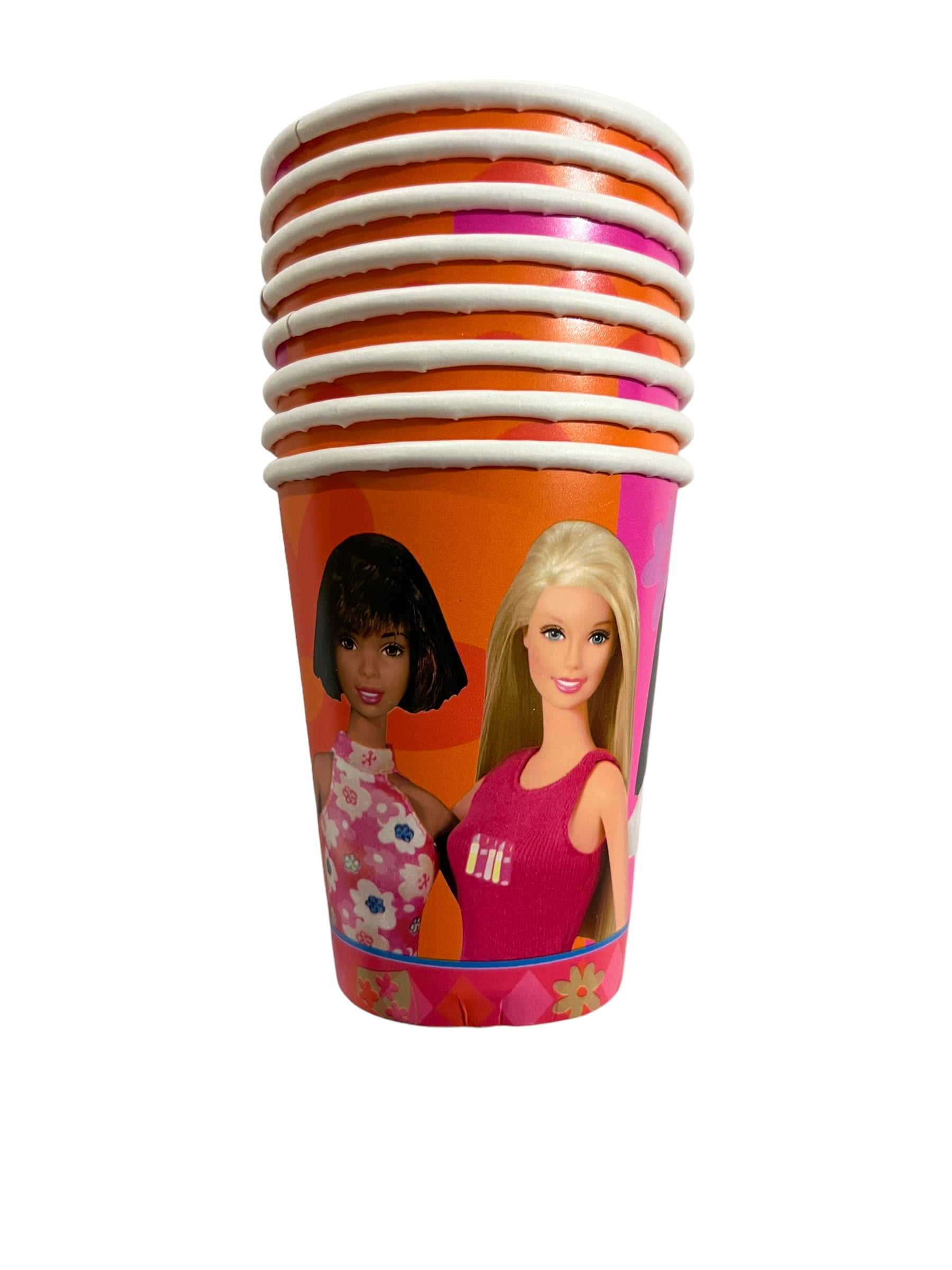 8 Barbie Cups, 9 OZ. - Walmart.com