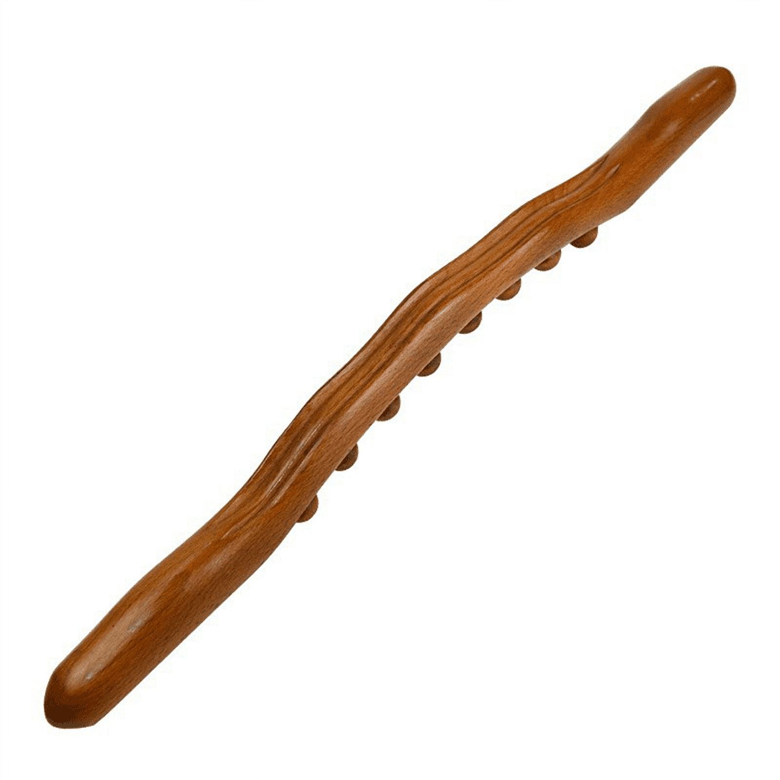 8 Beads Guasha Scraping Stick Wooden Massage Tools for Neck and Back ...