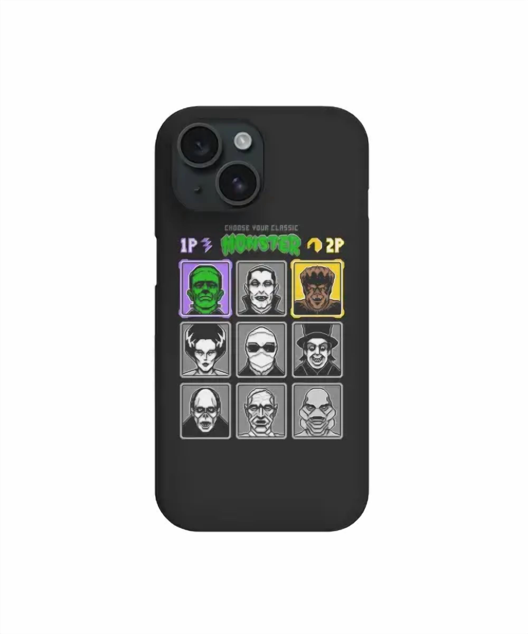 8 Bit Classics Retro Gamer Pixel Art Phone Case for iPhone 16 15 14 13 ...