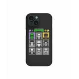 8 Bit Classics Retro Gamer Pixel Art Phone Case for iPhone 16 15 14 13 ...