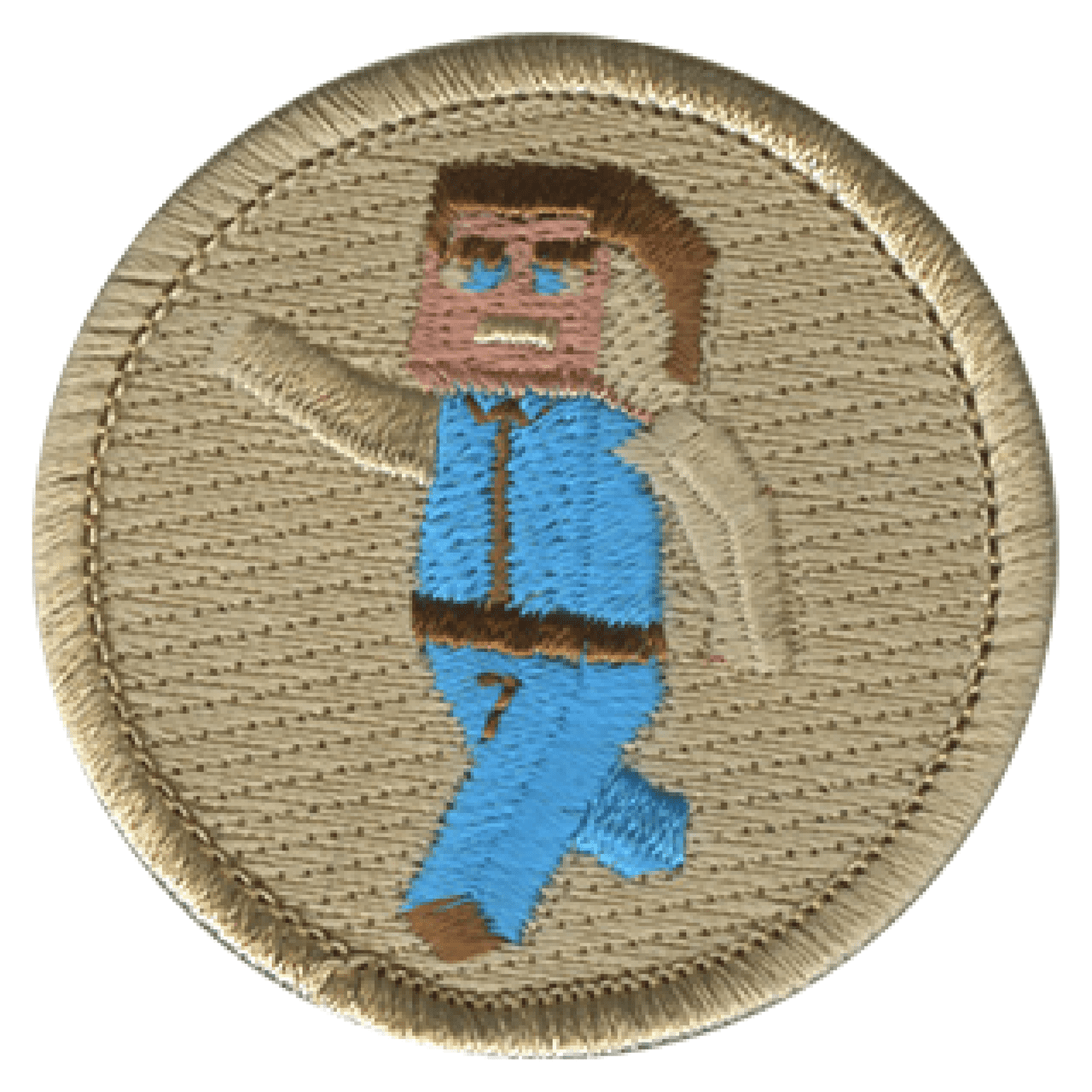 8-Bit Kid Scout Patrol Patch (Sew-on) - ClassB - Walmart.com