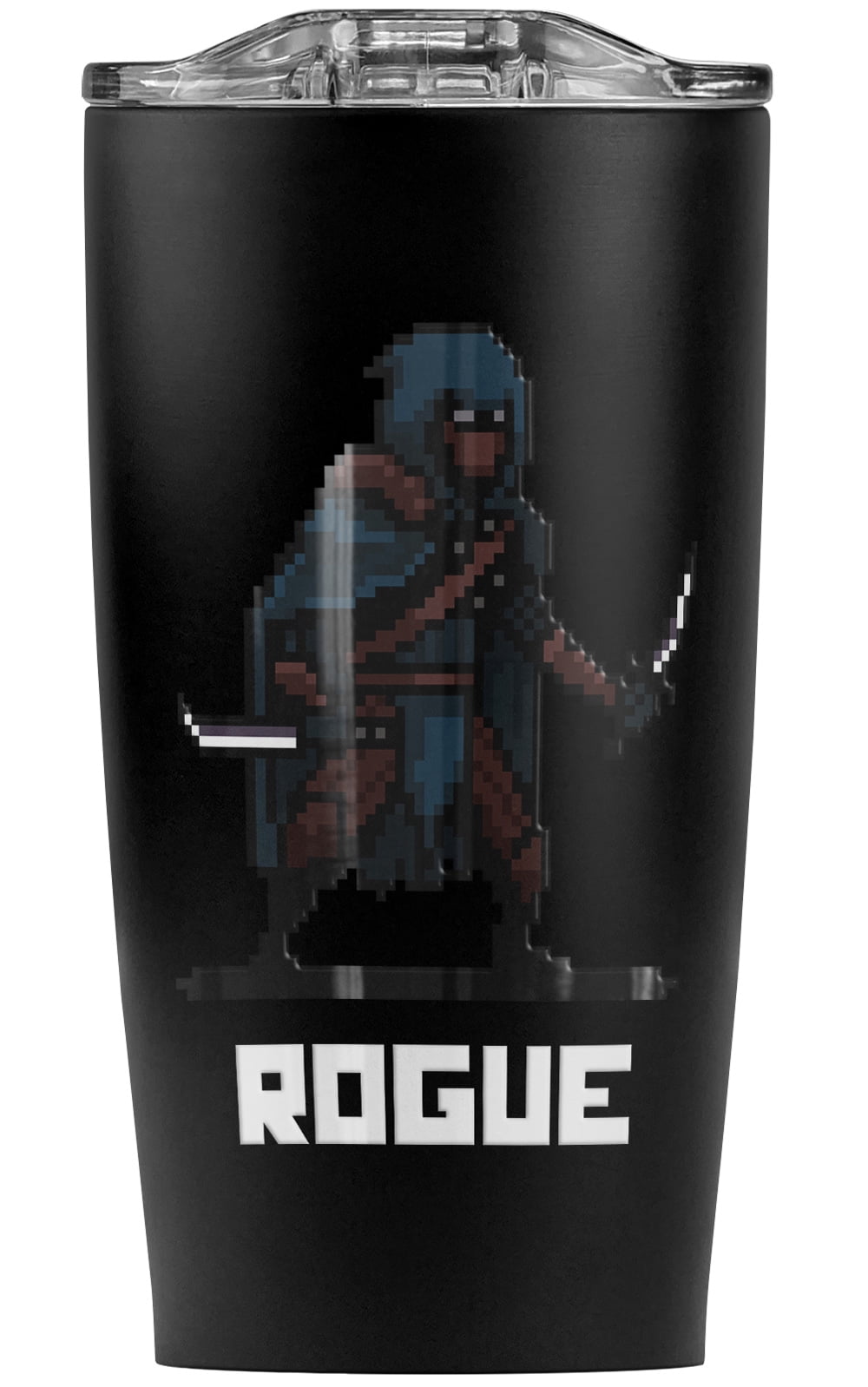 8-Bit Pixel Rogue Thief Assassin Rpg Stainless Steel 20 oz Travel ...