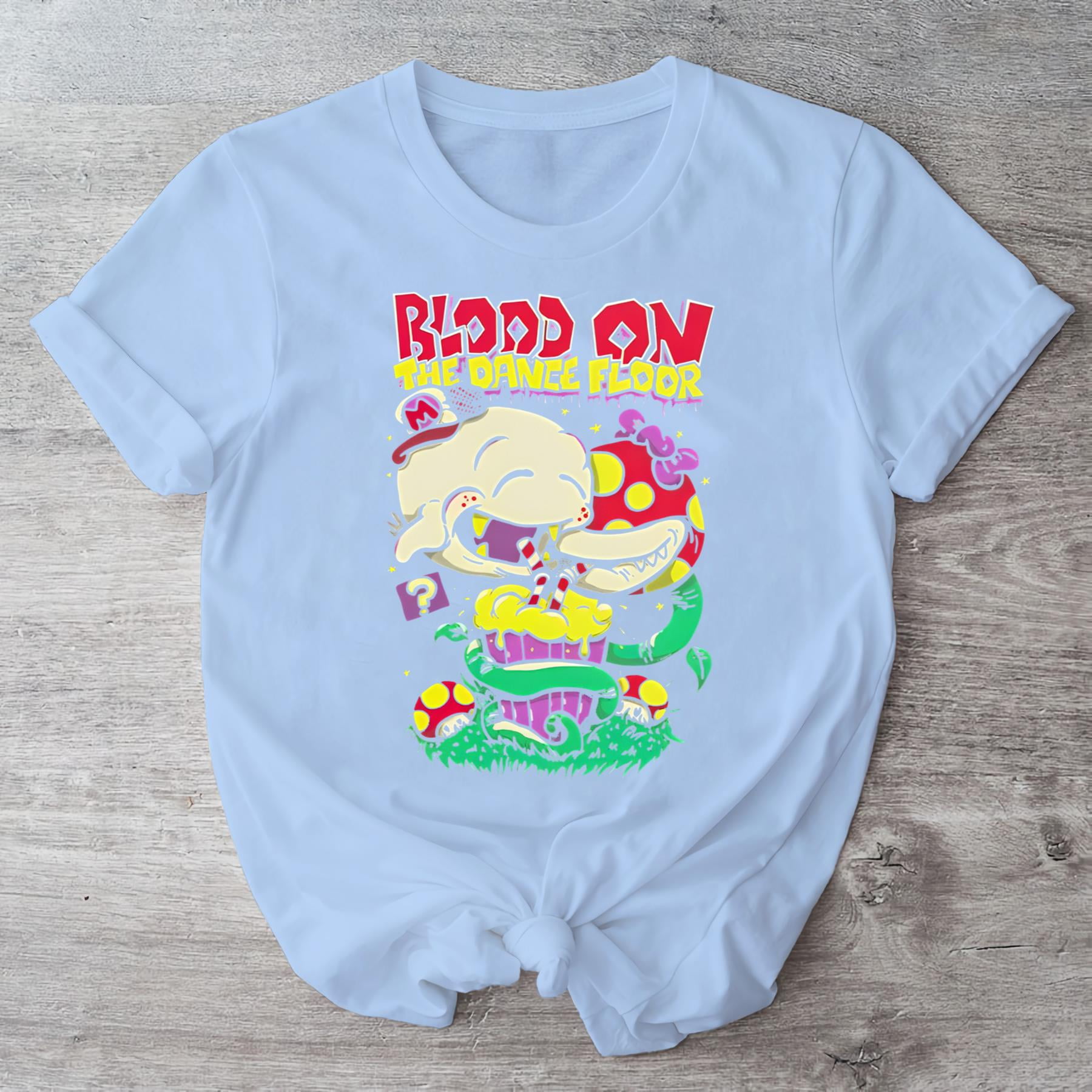 8-Bit Pixel Star Party Shirt, Dance Floor Gamer Style Graphic Tee ...