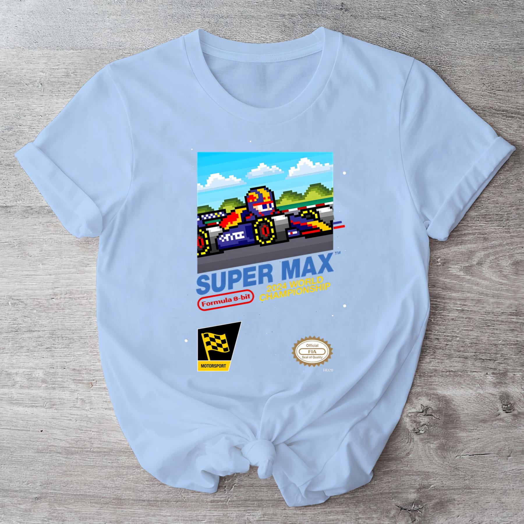 8-Bit Racing Champions Shirt – Retro Motorsport Fan Style Tee for Kids ...