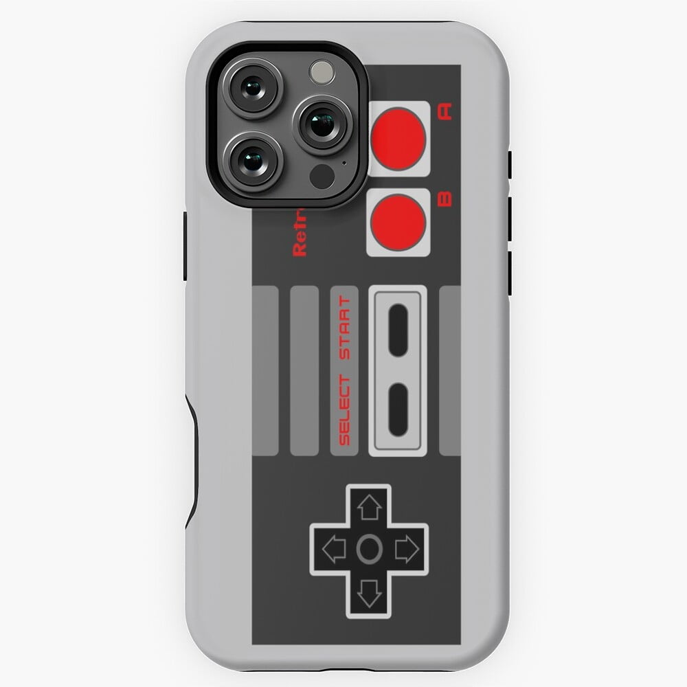 8-Bit Retro Gamer Controller Phone Case Compatible with iPhone 11-17 ...