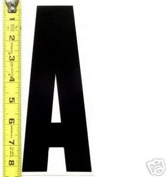 8" Black Replacement Letters For Message Board Signs shown in the Item ...