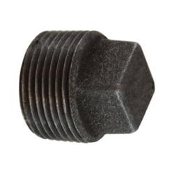 8" Black Square Head Plug - Walmart.com