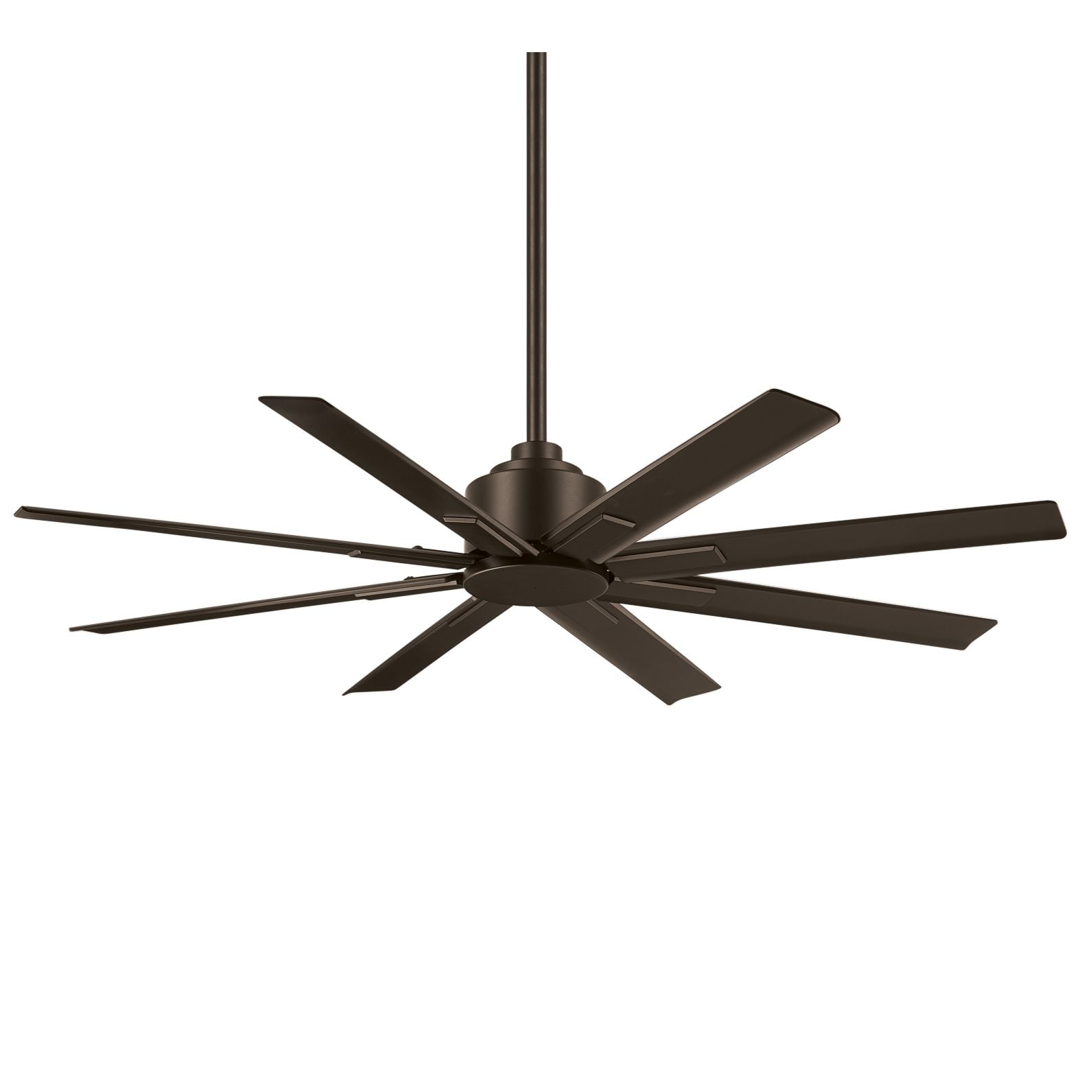 8 Blade Ceiling Fan-52 Inches Wide-Oil Rubbed Bronze Finish Minka Aire ...