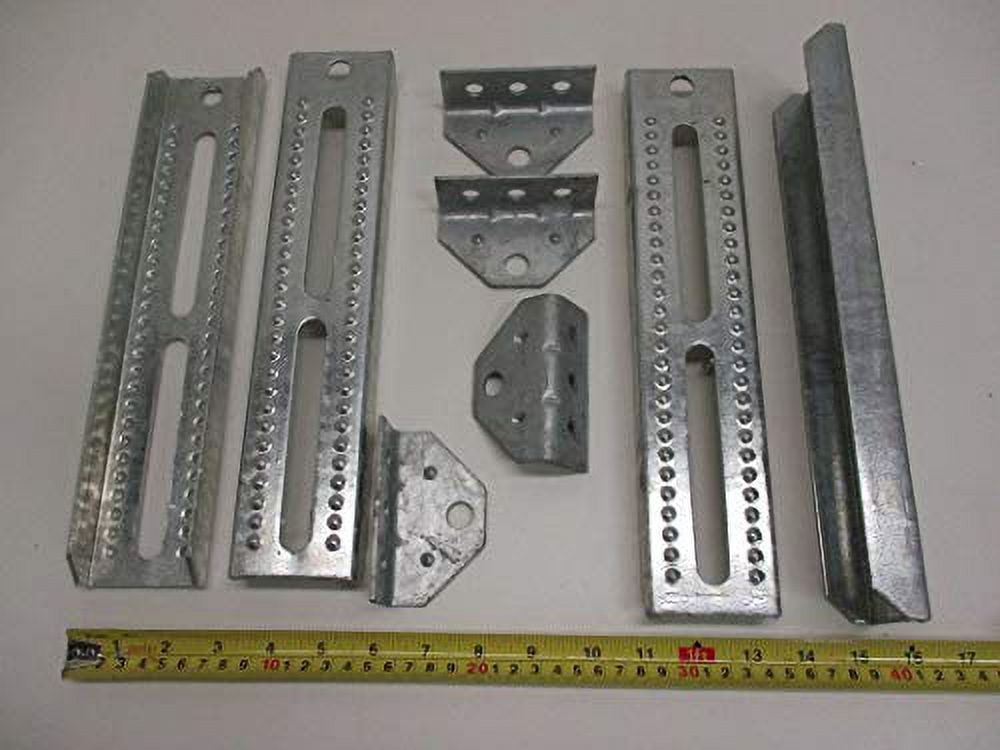 (8) Boat Pontoon Trailer 12" Bolster Bunk Board Adjustable Swivel ...
