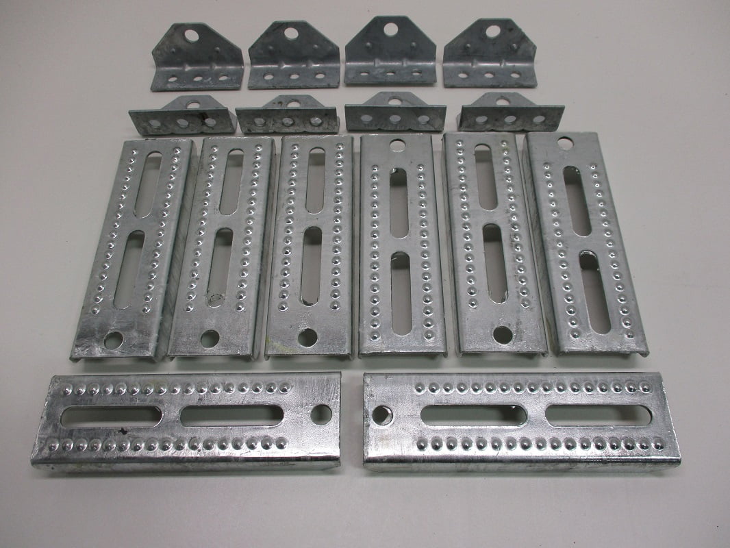 (8) Boat Pontoon Trailer 8" Bolster Bunk Board Adjustable Swivel ...