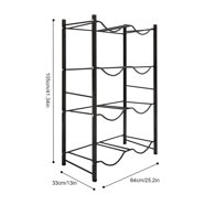 Hommoo Multipurpose Kitchen Storage Rack, Kitchen Baker’s Rack with ...