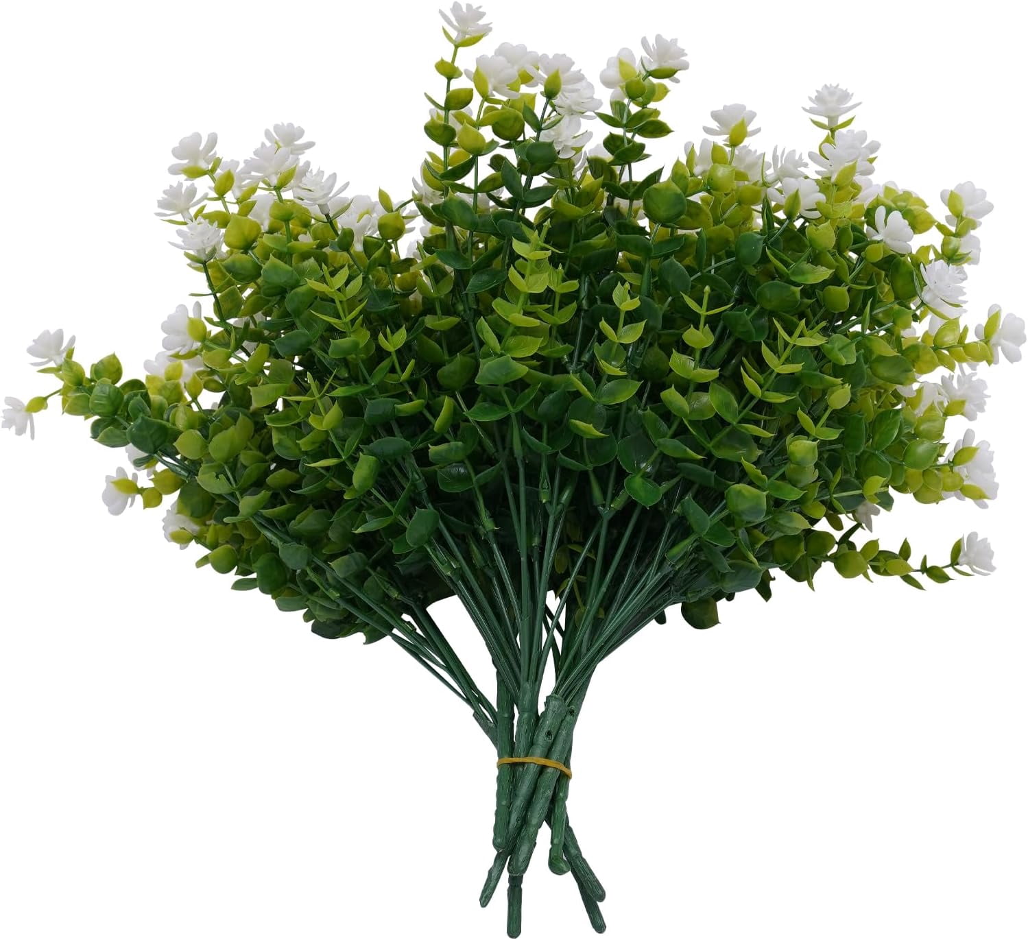 8 Bundles Artificial Flowers, Outdoor Fake Flowers for Hanging Planter ...