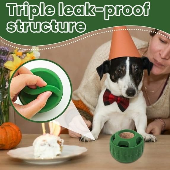 8 CM Silicone Pupsicle Dog Toy, Popsicle Shaped Interactive Chew Ball ...