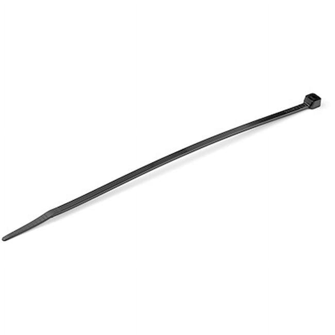 8 Cable Nylon Plastic Zip Tie, Black - Large - Pack of 100 - Walmart.com