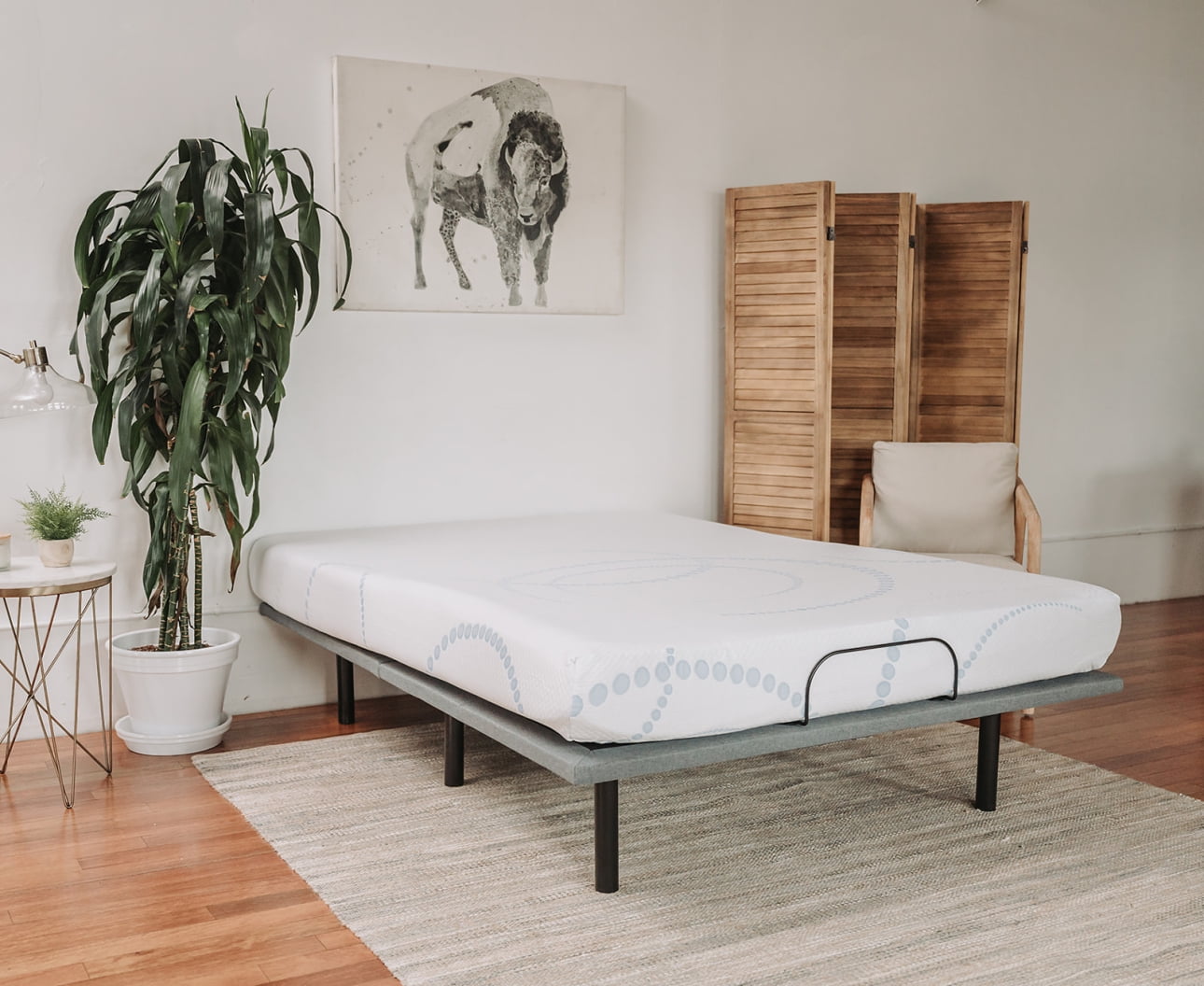 8'' Cal King Gel Memory Foam Mattress, Medium Firm, Zip-off Removable ...