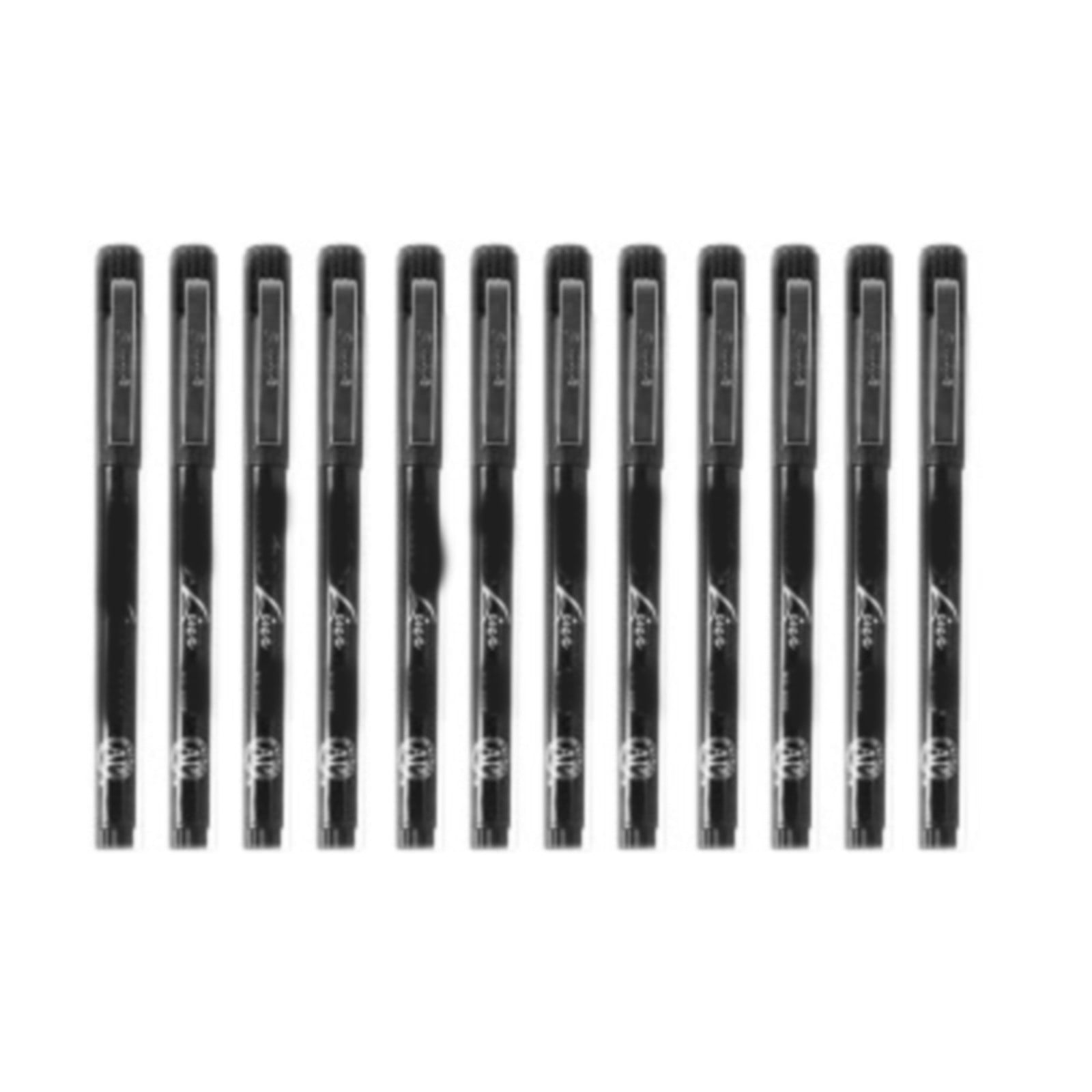 8 * Calligraphy Pen - Black Pens - Fine Tip Pens - 8/12Pcs Calligraphy ...