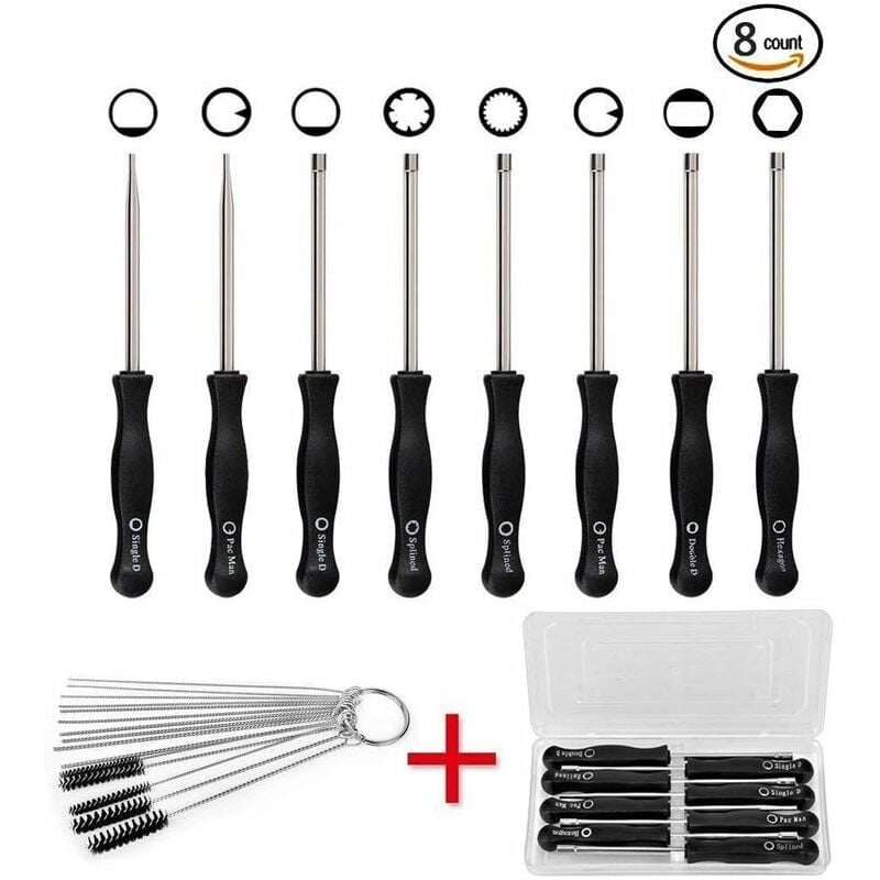 8 Carburetor Adjustment Screwdrivers For Carburetor Cleaning And Engine ...