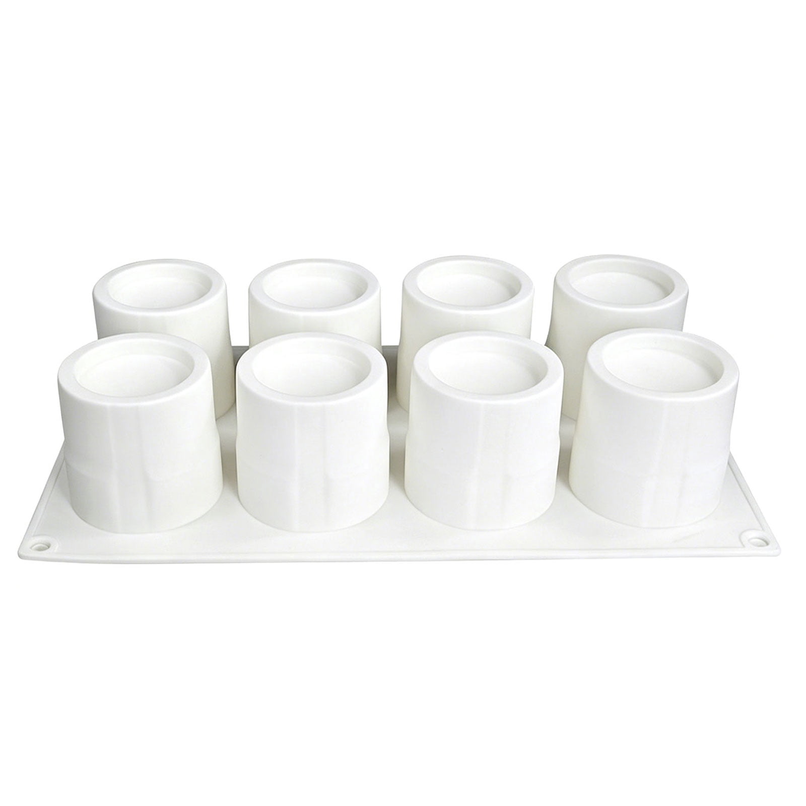 8 Cavity Bamboos Inspired Silicone Dessert Molds Easy Releases For ...