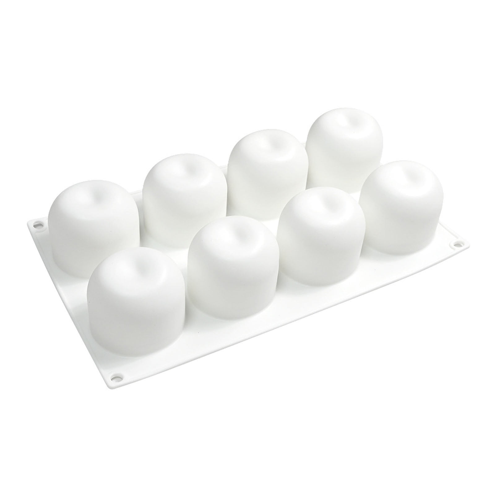 8-Cavity Fruit Design Silicone Baking Non-Stick Flexible Cake Pan For ...