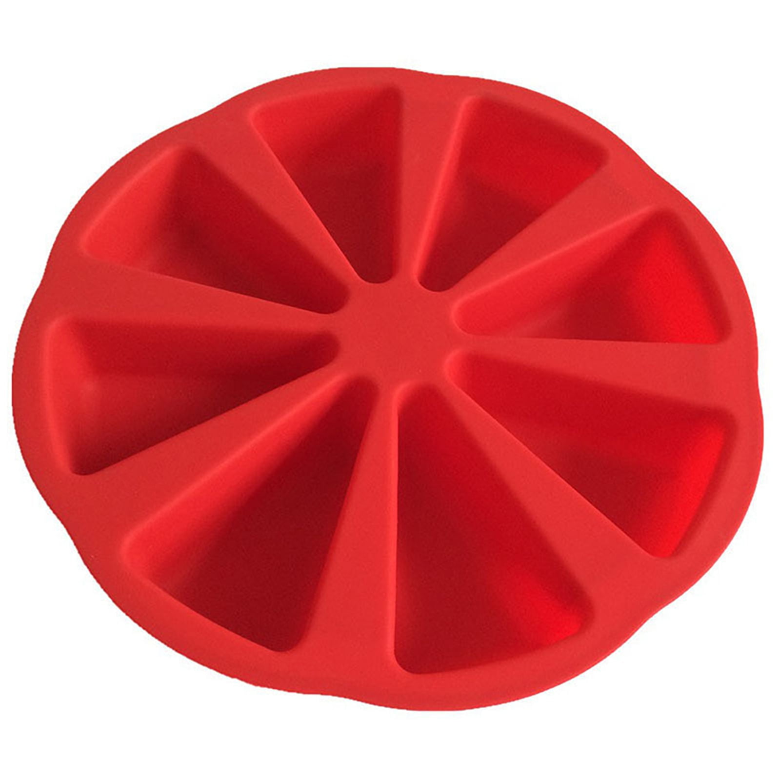 8-Cavity Silicone Cake Mold - Triangle Shape for Easy Release, Perfect ...