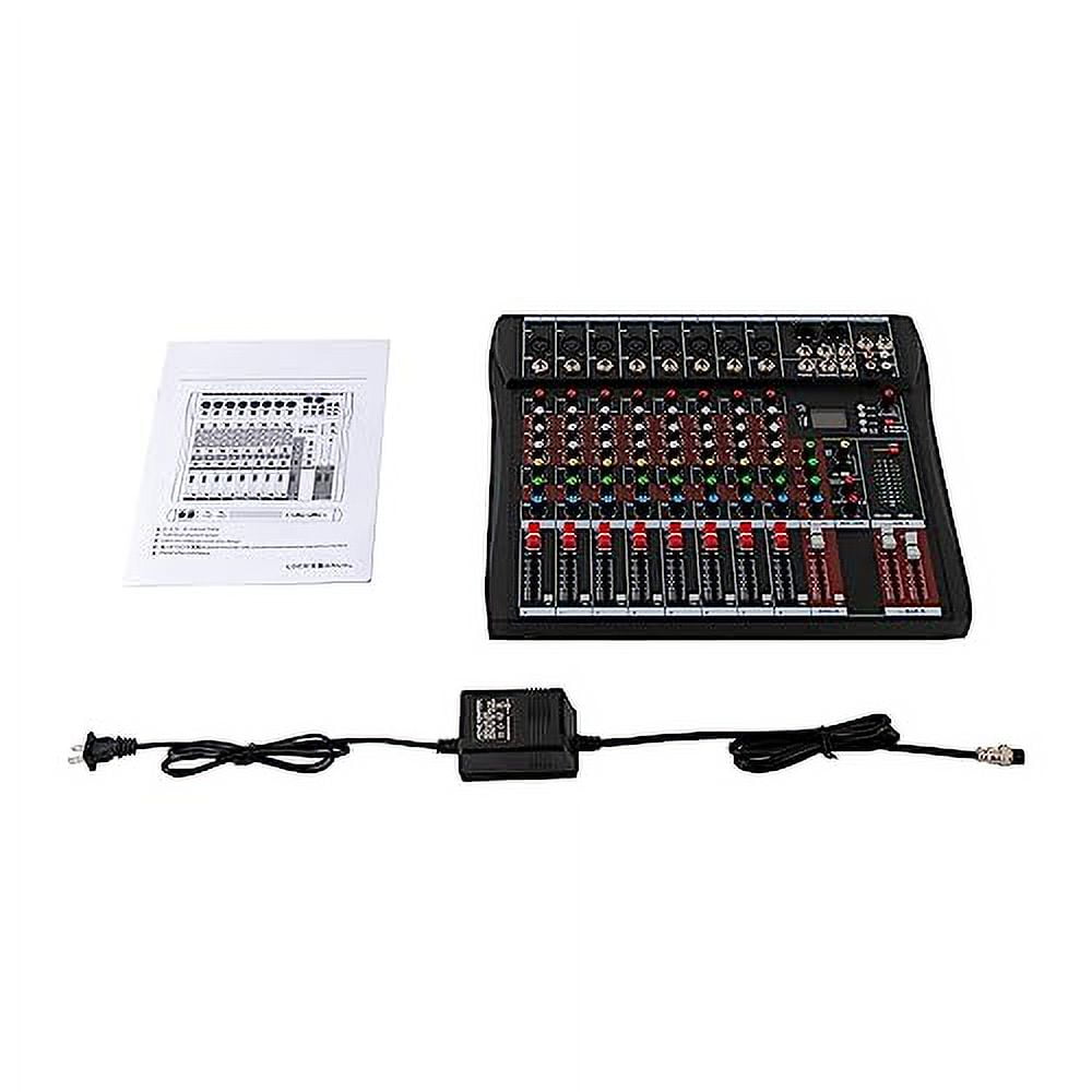 8 Channel Audio Mixer,Professional Audio Mixer Sound Board Console ...