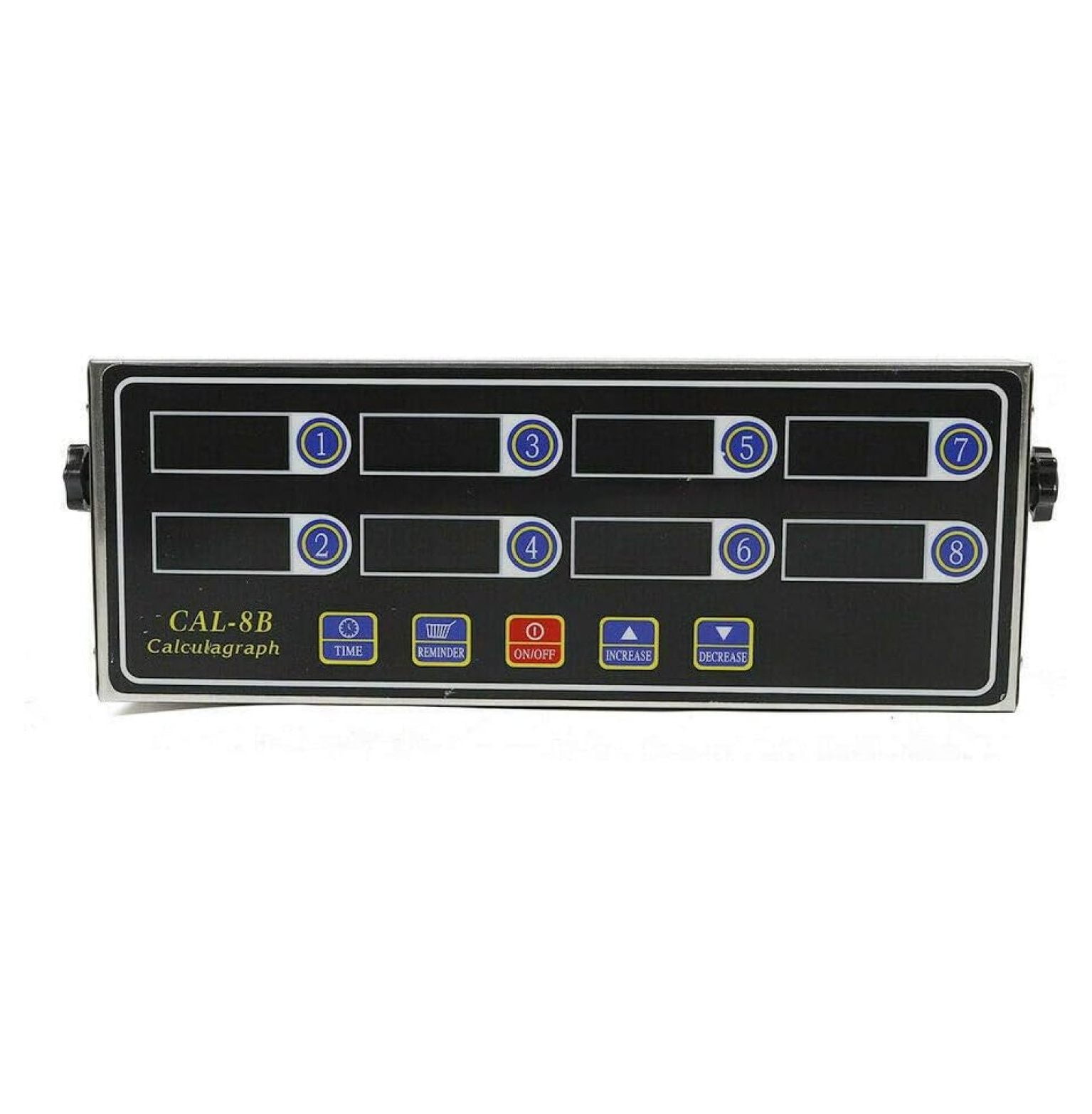 8 Channel Digital Shaking Timer Kitchen Timers 110V Stainless Steel ...