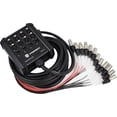 8-Channel Low Profile XLR Send Circuit Board Snake Cables, Splitter ...