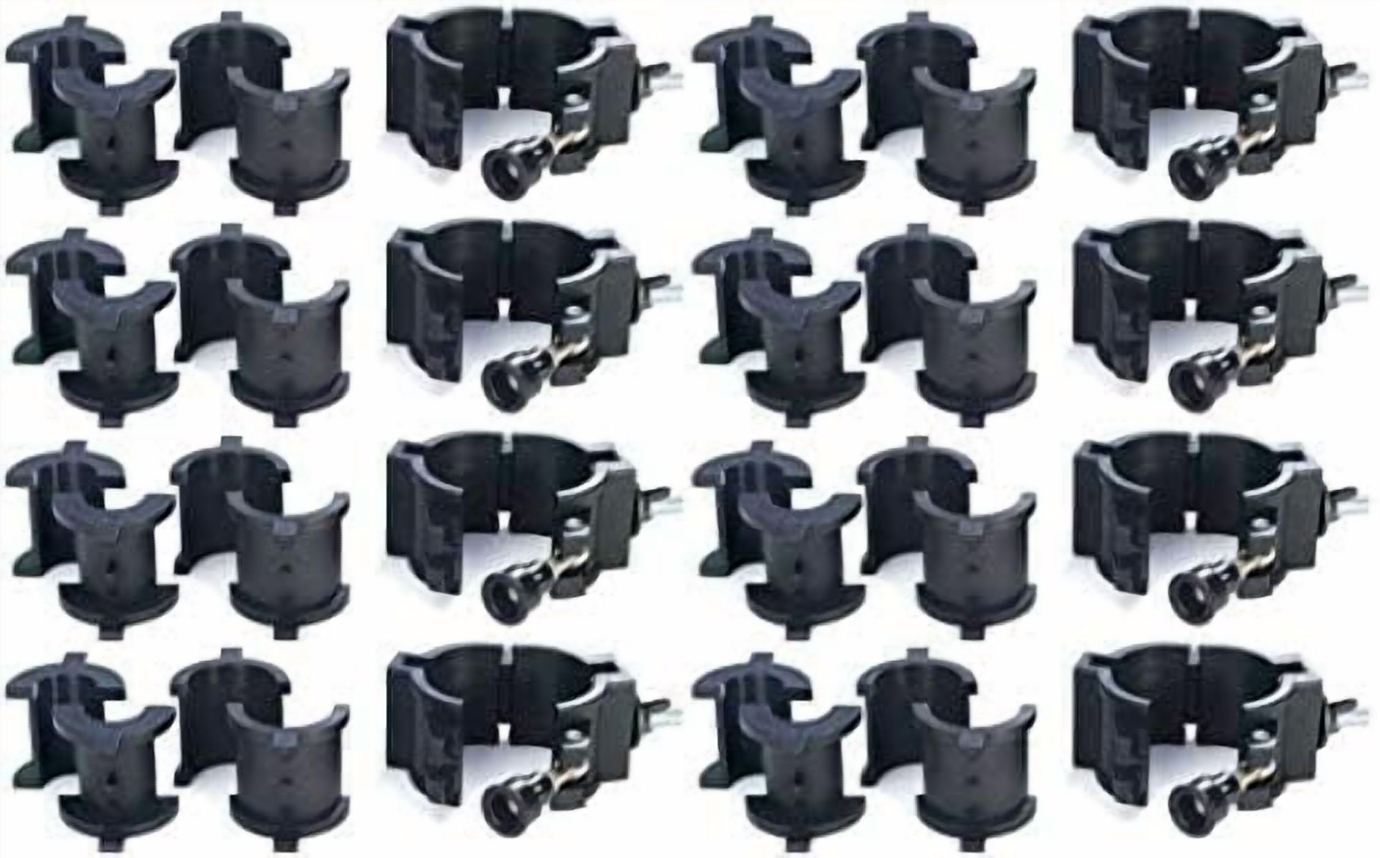 (8) Chauvet CLP10 CLP-10 360 Wrap Around "O" Clamps For Light Mounting ...