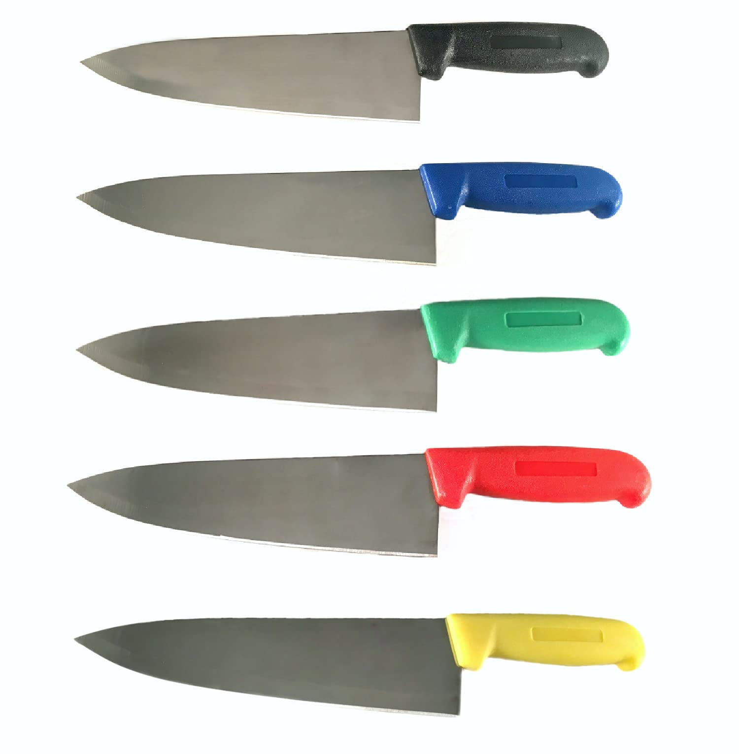 8" Chef Knife Assorted Colors and Packs - Razor Sharp Commercial ...