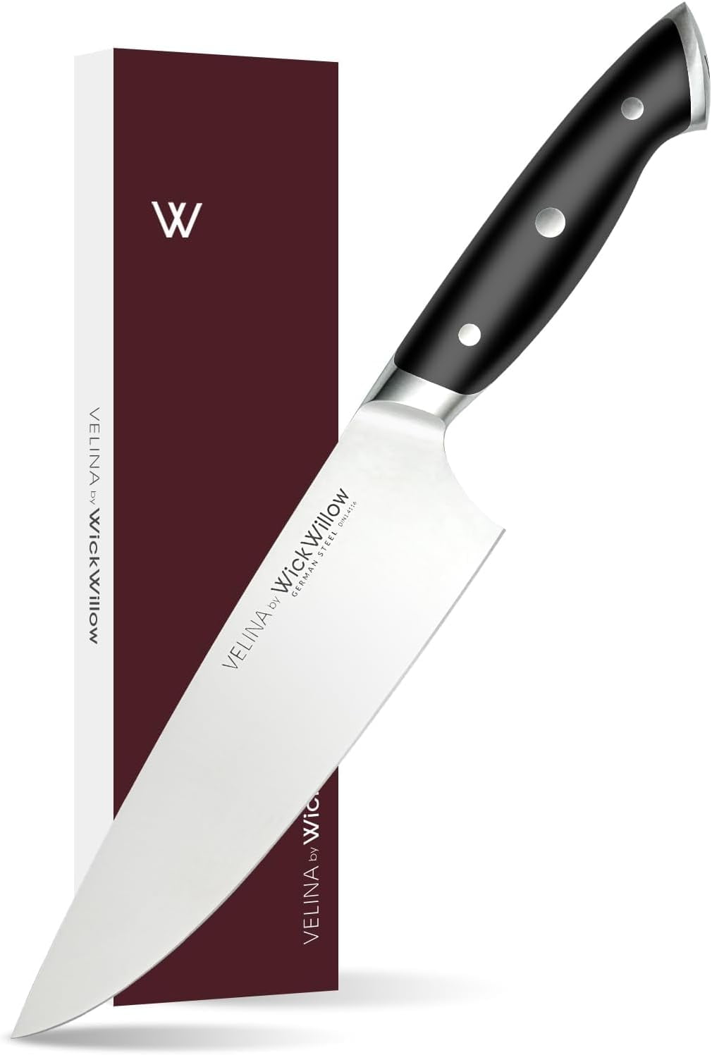 8” Chef Knife – Razor Sharp rman Steel DIN1.4116 All-Purpose Kitchen ...