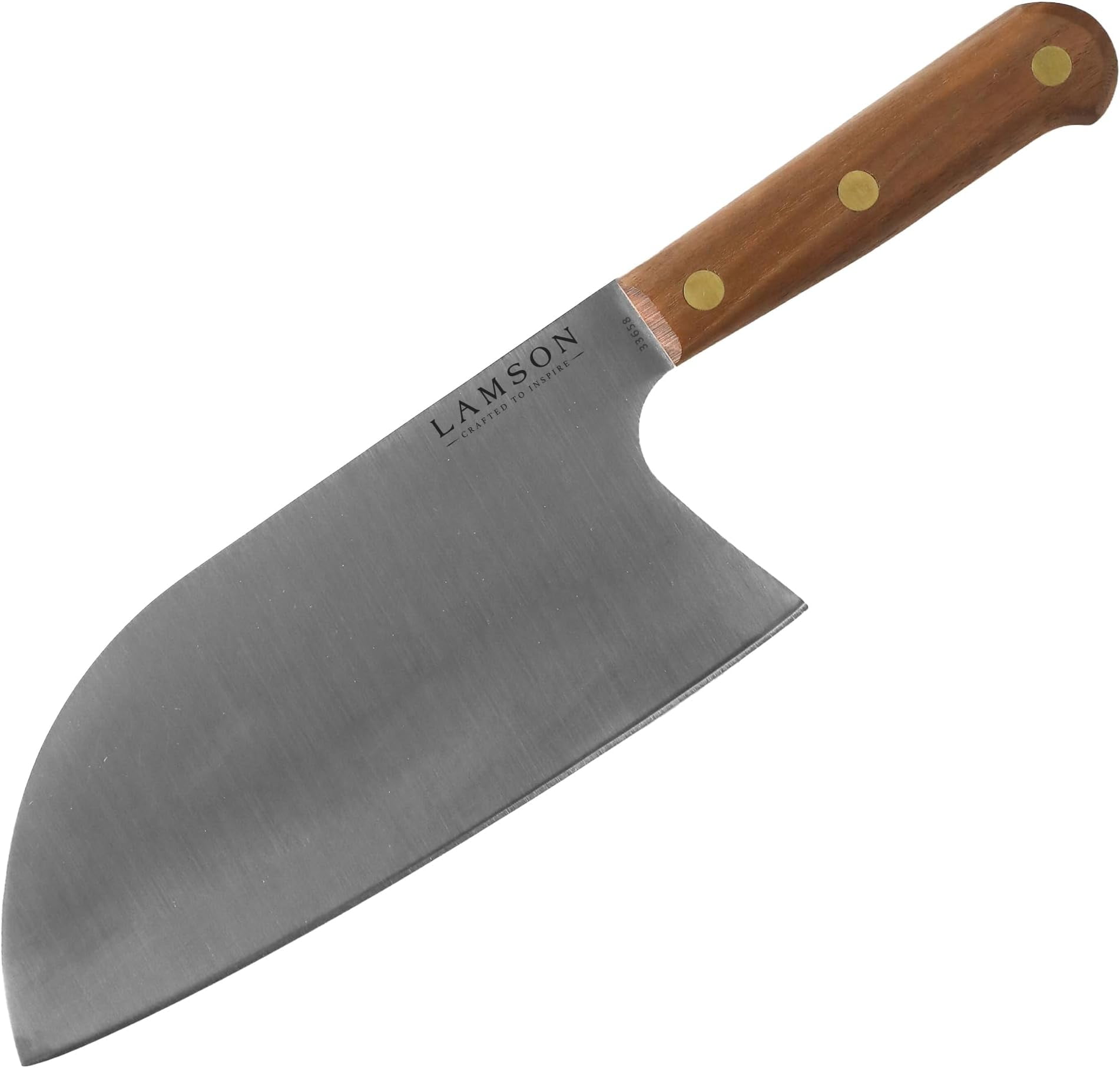 8″ Chinese Santoku Cleaver with Classic Rosewood Handle - Walmart.com