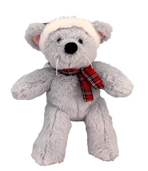 8" Chris Mouse Plush Toy - Adorable Christmas Mouse Stuffed Animal ...