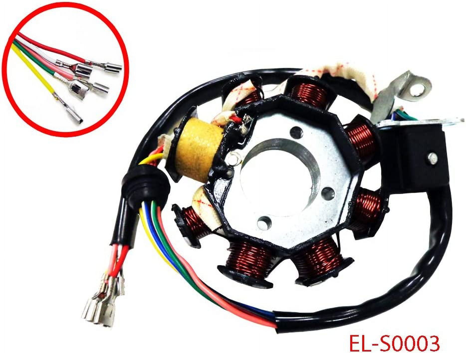 8 Coil Ignition Magneto Stator Alternator for TaoTao Kazuma 125cc-250cc ...