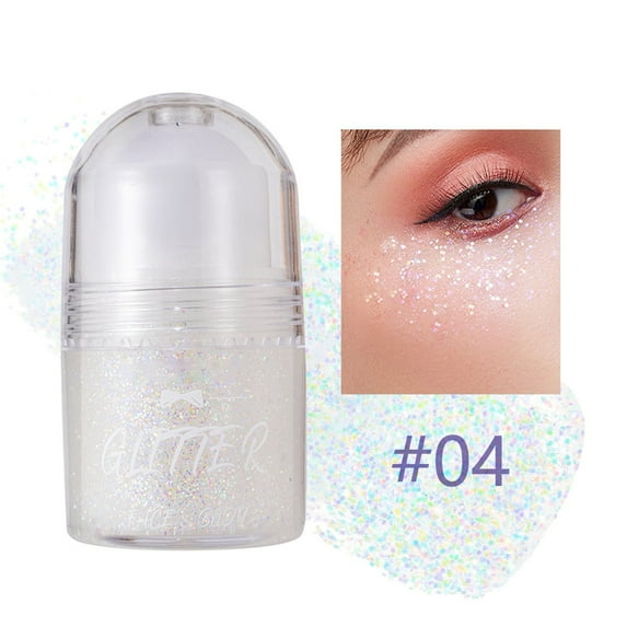 8-Color Ball Sequins Gel Stage Makeup Sequins Glitter Gel Body Painted ...