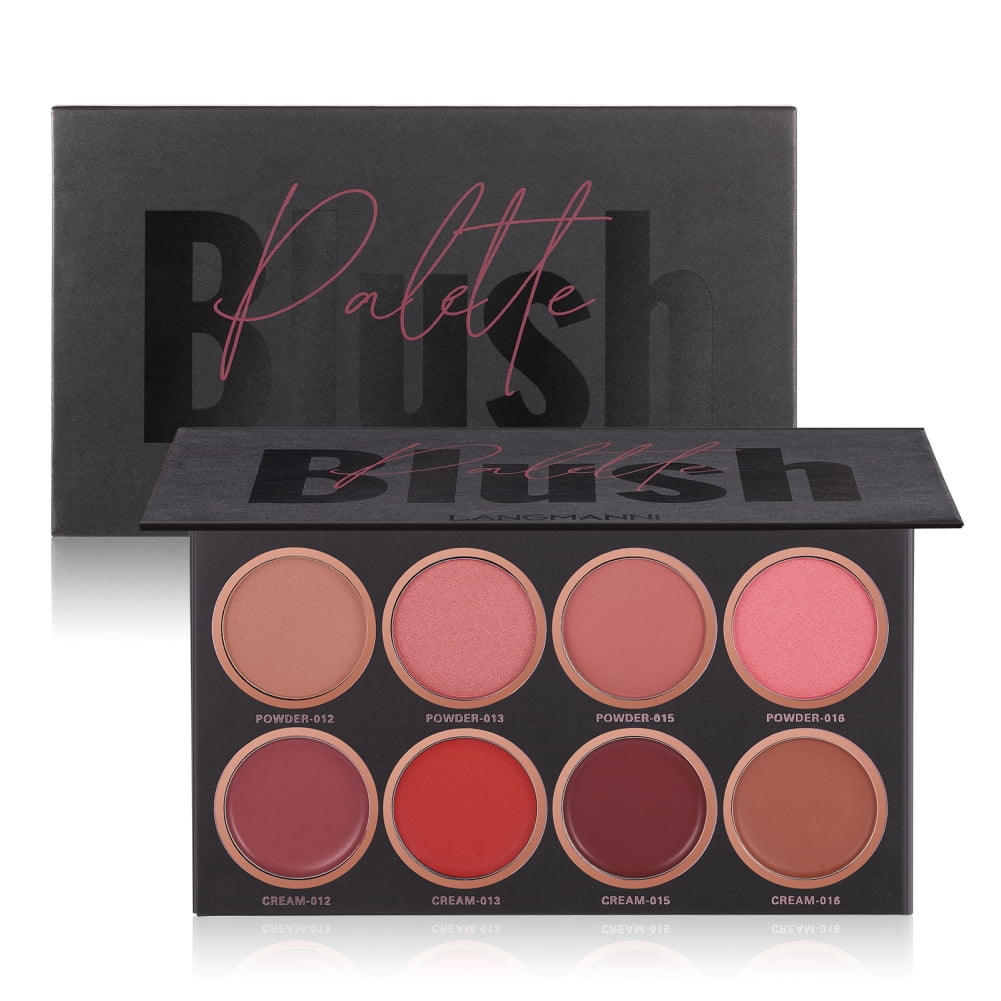 8 Color Blush Long-lasting Blush Multi-color Sunburn Matte Pearl Blush ...