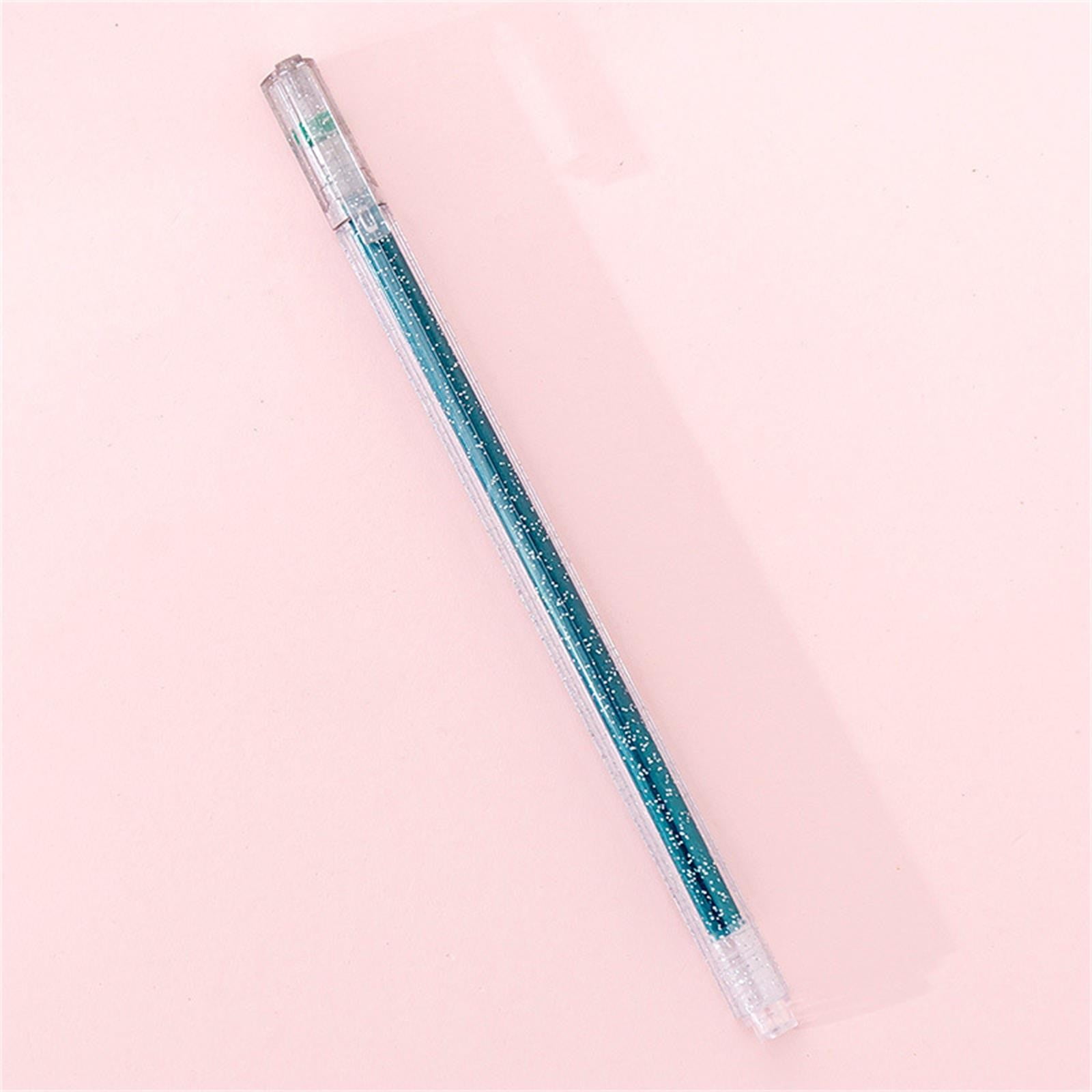 8 Color Glitter Marker Multicolor Quicksand Gel Pen. Diy Greeting Card ...