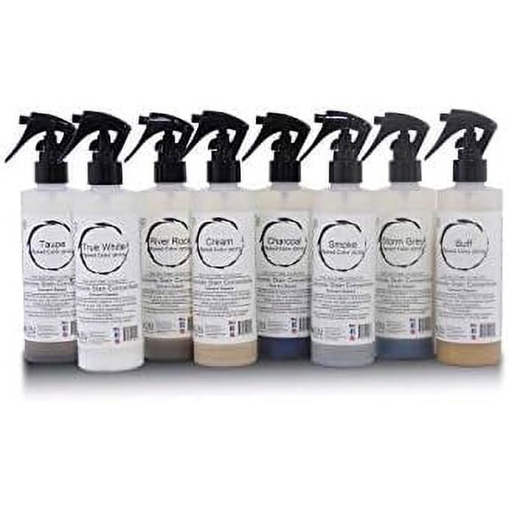 8 Color Sample Pack - Professional Fast Drying Concrete Stain - Easy to ...