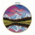8" Colored Sky Cross Stitch Kit by Loops & Threads - Walmart.com