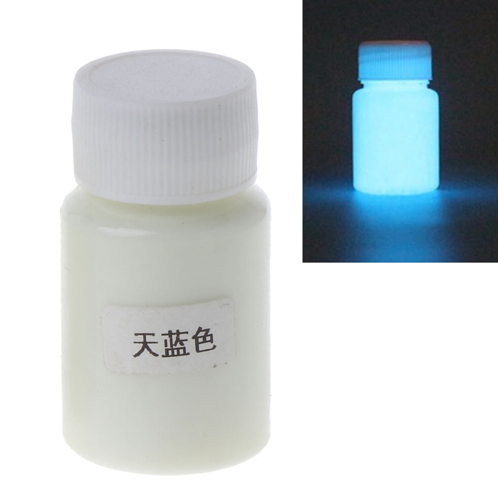 8 Colors Long-lasting Luminous Paints Auto Glow Glow in Dark Acrylic ...