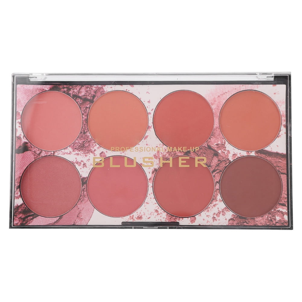 8 Colors Natural Face Blusher Powder Palette - Walmart.com