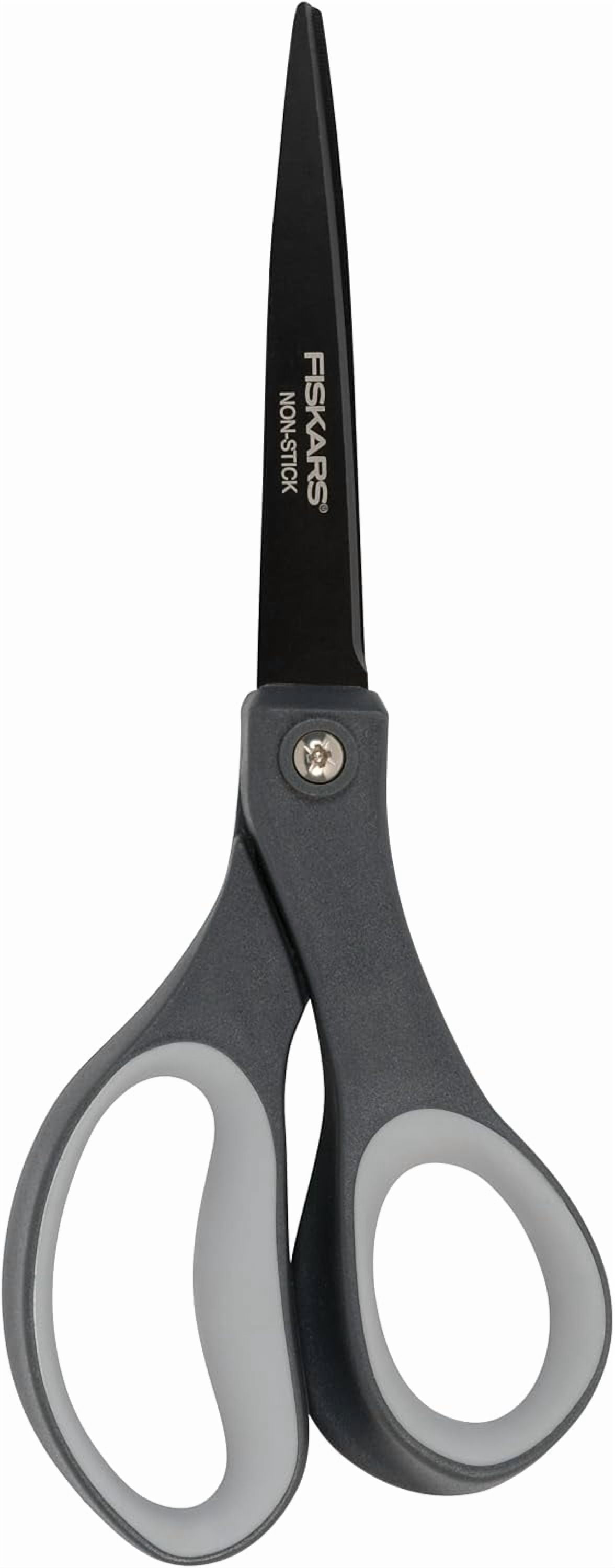8" Comfort Grip Non-stick Titanium All Purpose Scissors - Stainless ...