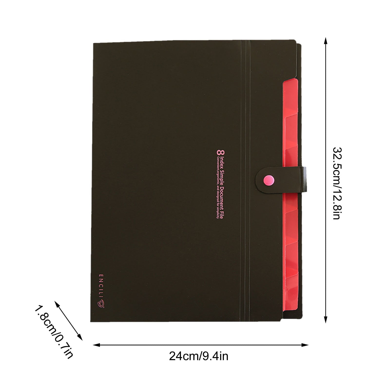 8 Compartment Expanding File Organizer, A4 Document Sorter and Test ...