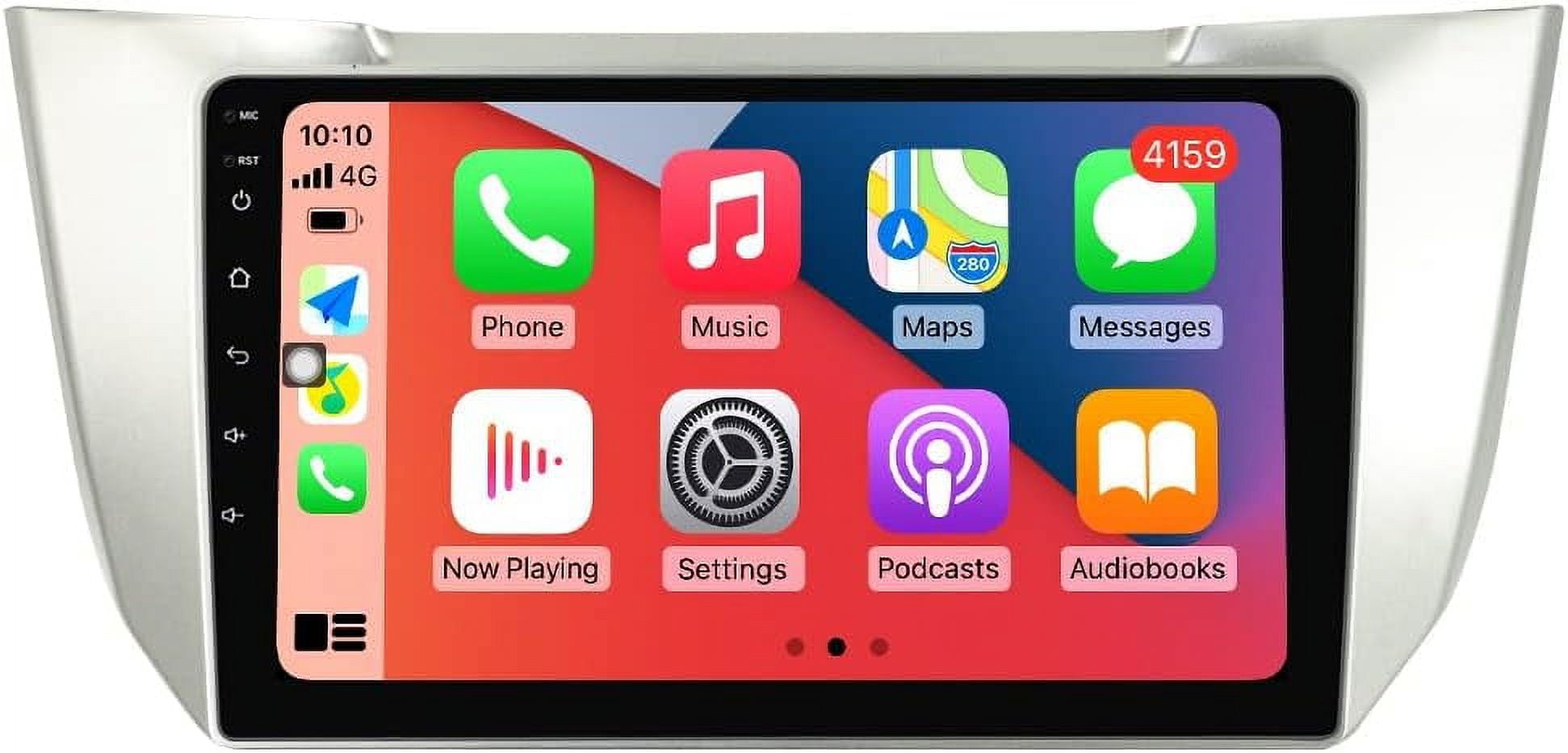 4+64GB 8Core Android 11 Double Din Car Radio Stereo forLexus RX300 ...